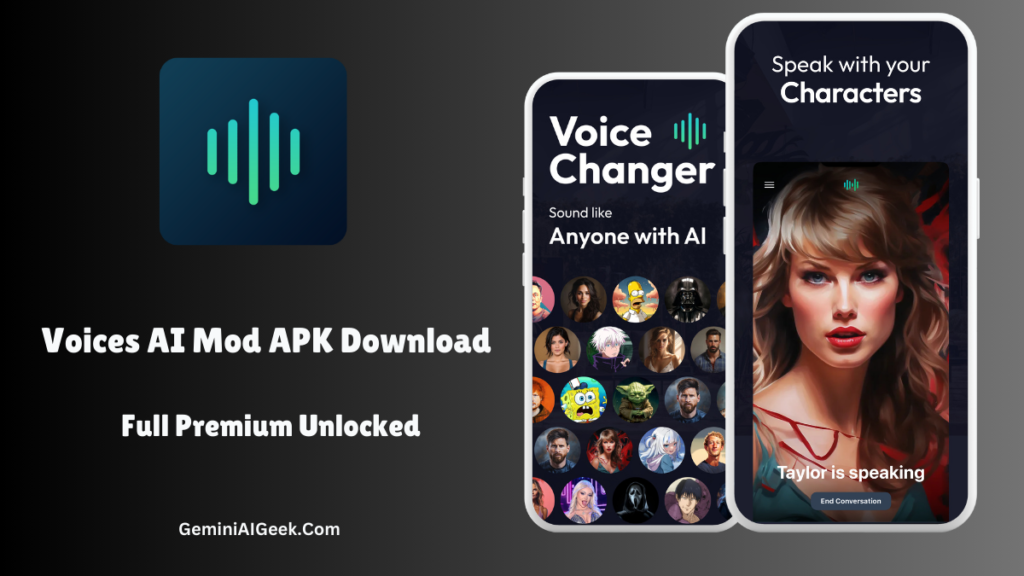 Voices AI Mod APK Download v1.12.6 Premium Unlocked Free 2025
